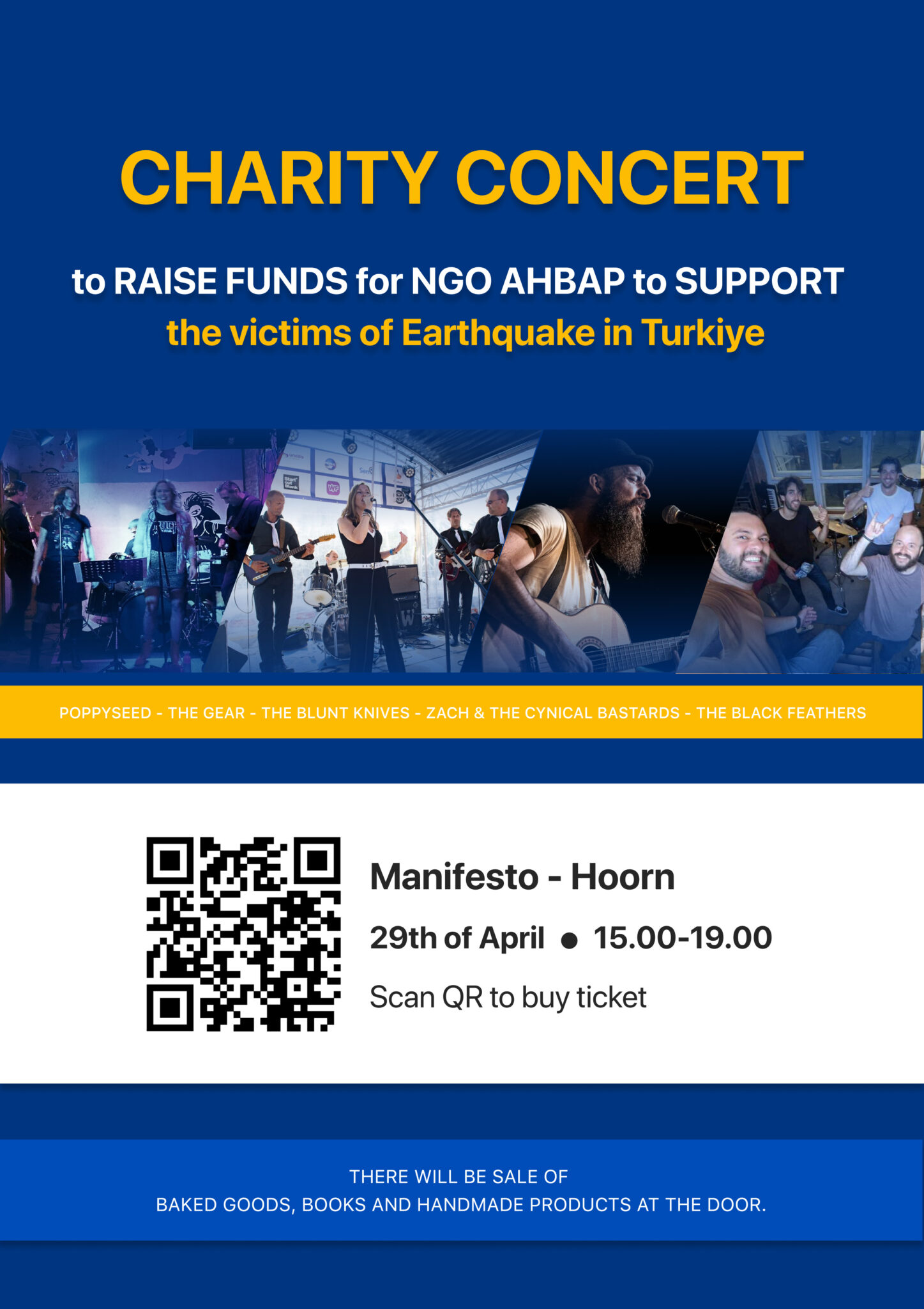 Benefiet voor Turkije - support victims of earthquake (NGO Ahbap ...